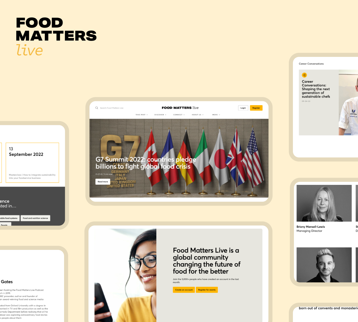Case Study: Food Matters Live website rebuild – Shape Works