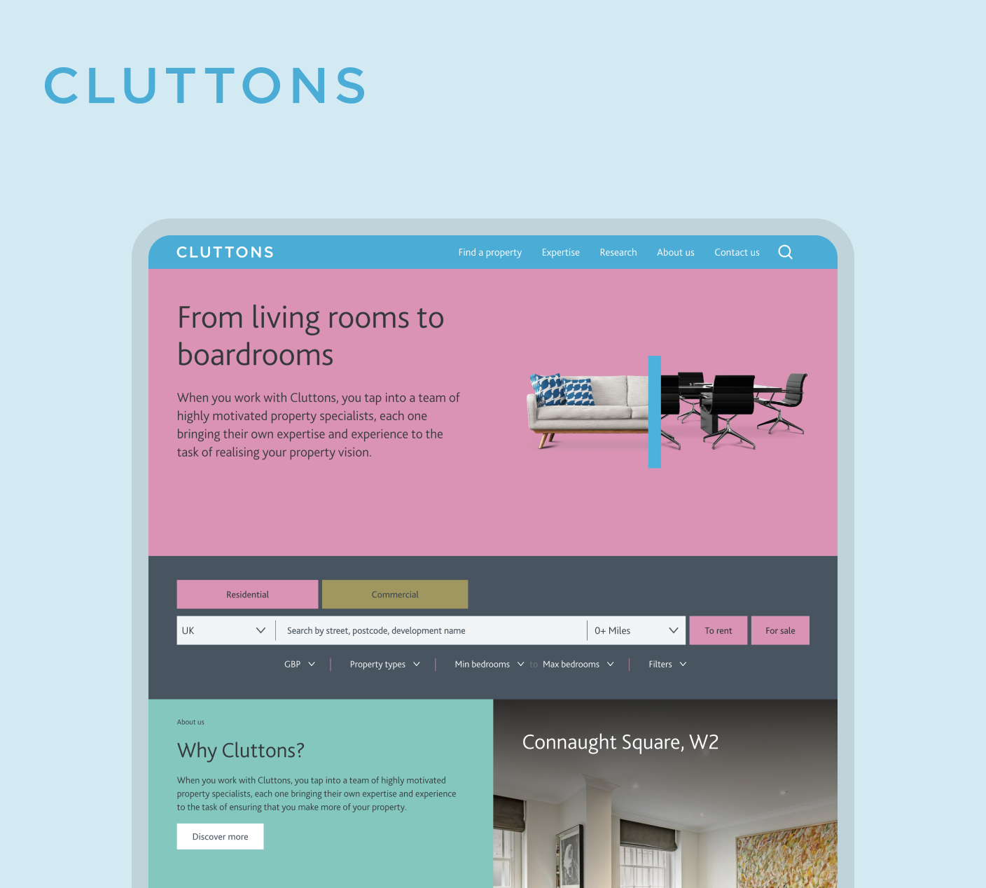 Case Study: Cluttons website rebuild – Shape Works